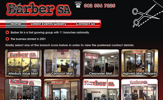 Barber SA - Web Design Company Pretoria and Cape Town | Since 2003 ...