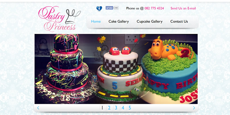 Pastry Princess - Web Design Company Pretoria and Cape Town | Since ...