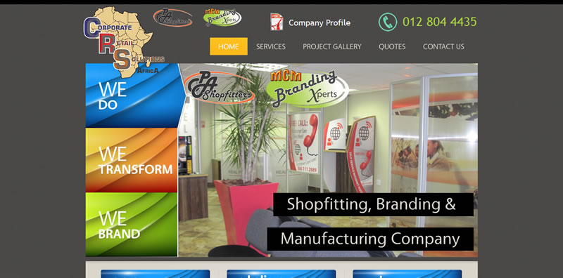 CRS Africa - Web Design Company Pretoria and Cape Town | Since 2003 ...