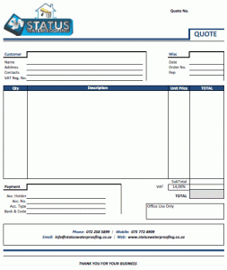 Status Waterproofing - Web Design Company Pretoria and Cape Town | Web ...