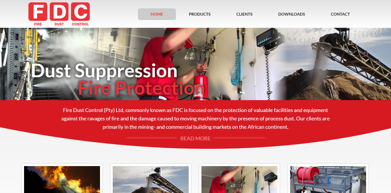 Fire Dust Control - Web Design Company Pretoria and Cape Town | Since ...