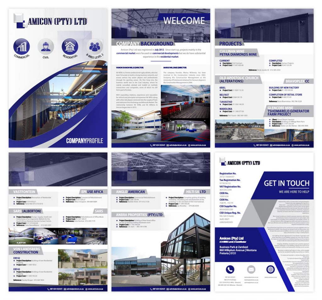 Company Profile Designers South Africa | Business Profile Designers