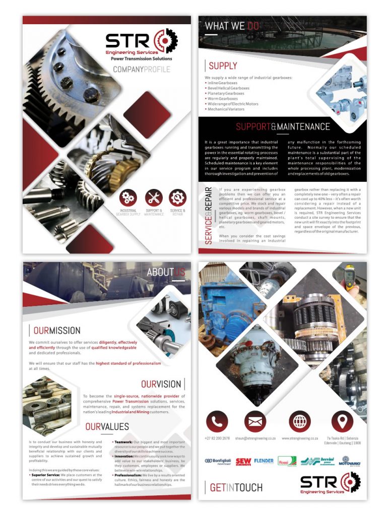 Company Profile Designers South Africa | Business Profile Designers