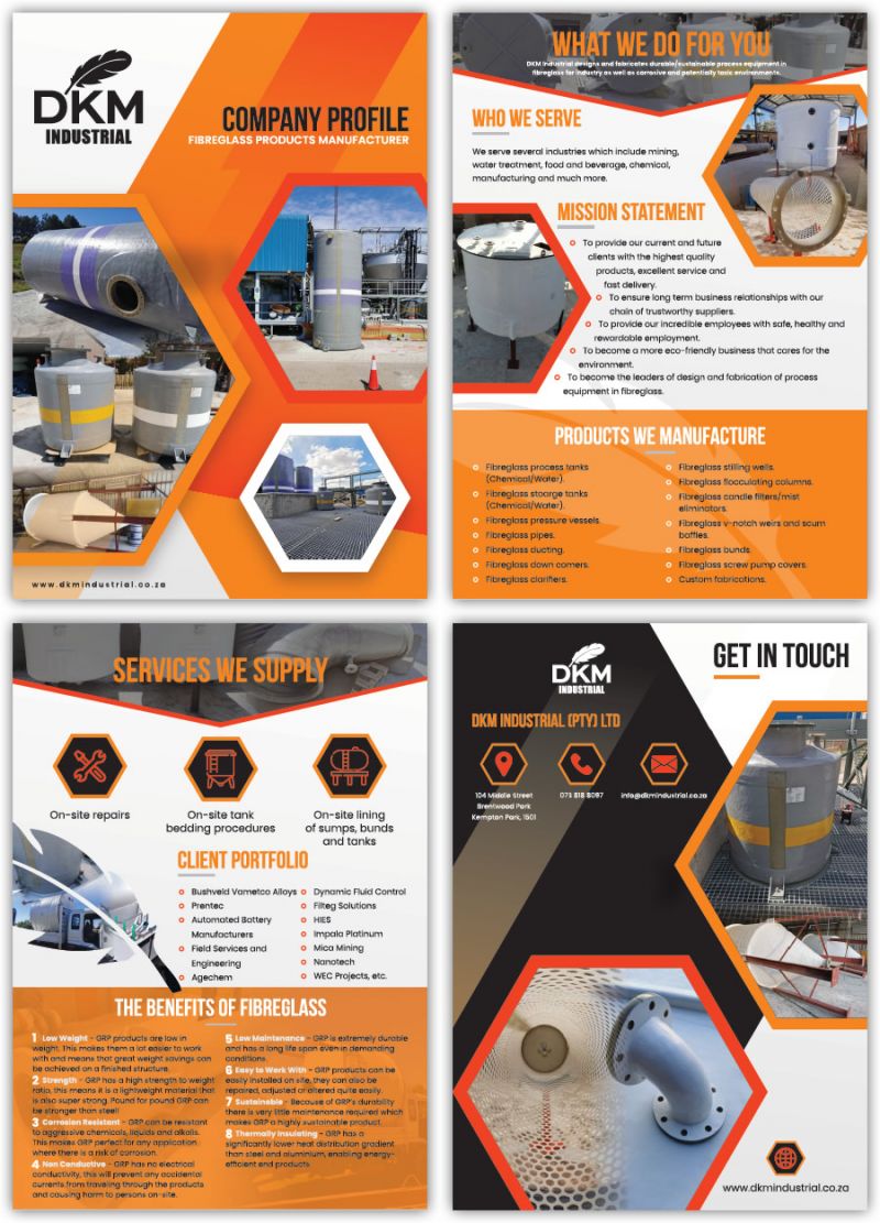 Company Profile Designers South Africa | Business Profile Designers