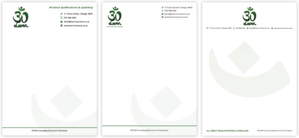 Letterhead Designers | Letterhead Printing - South Africa
