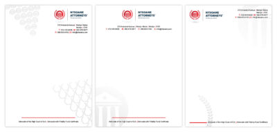 Letterhead Designers | Letterhead Printing - South Africa