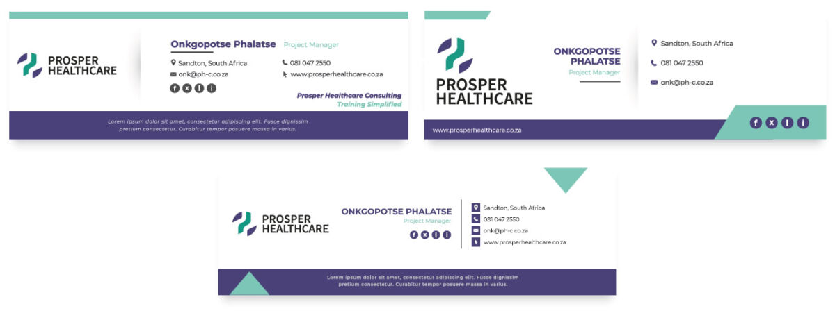 Corporate Email Branding | Email Signatures, Email Newsletters, etc.