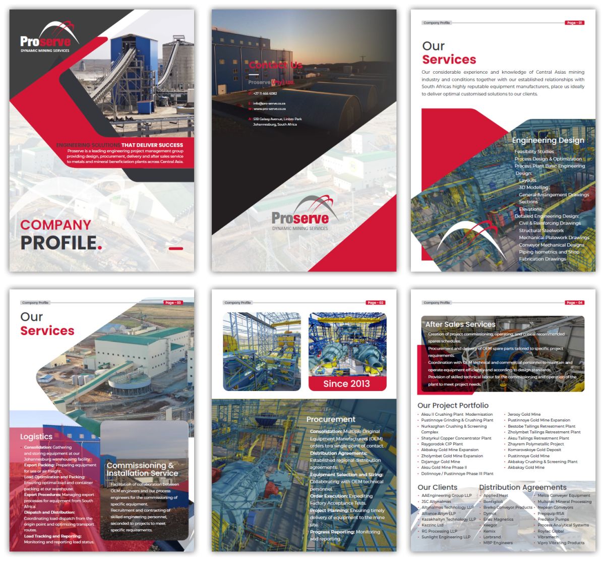 Company Profile Designers South Africa | Business Profile Designers